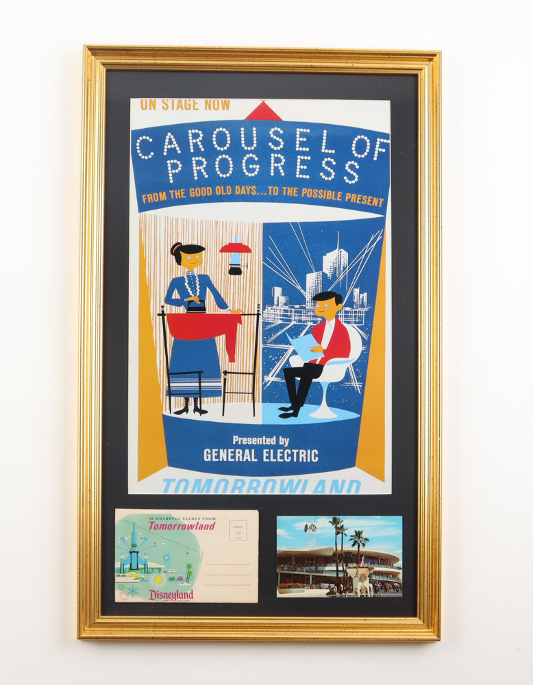 Disneyland Tomorrowland's "Carousel of Progress" Custom Framed Print ...