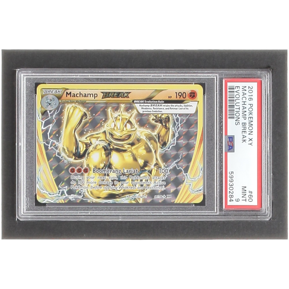 Machamp BREAK Pokemon 2016 Evolutions #60 (PSA 10) | Pristine Auction