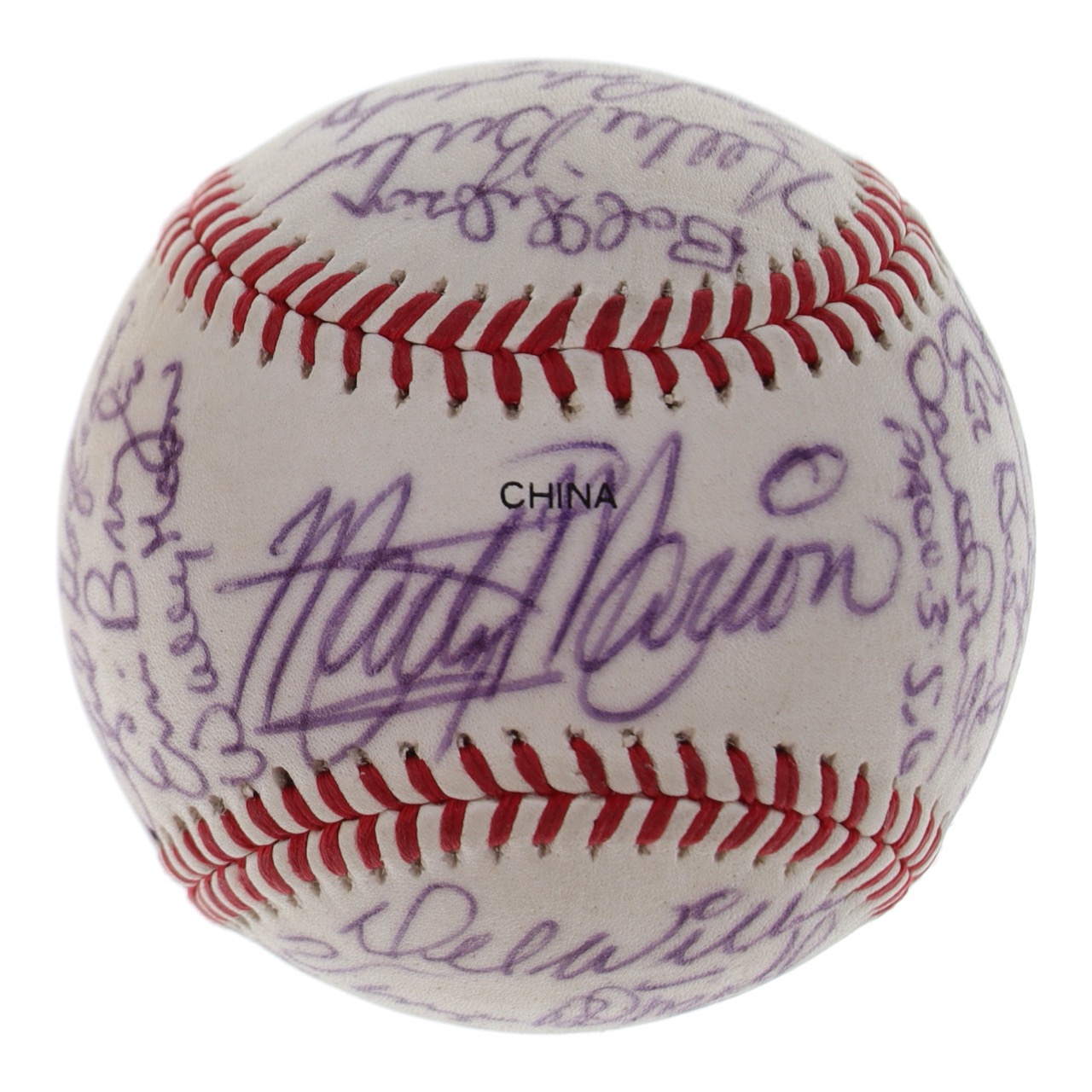 Cardinals All-Time Greats Baseball Signed by (32) with Stan Musial, Lou ...