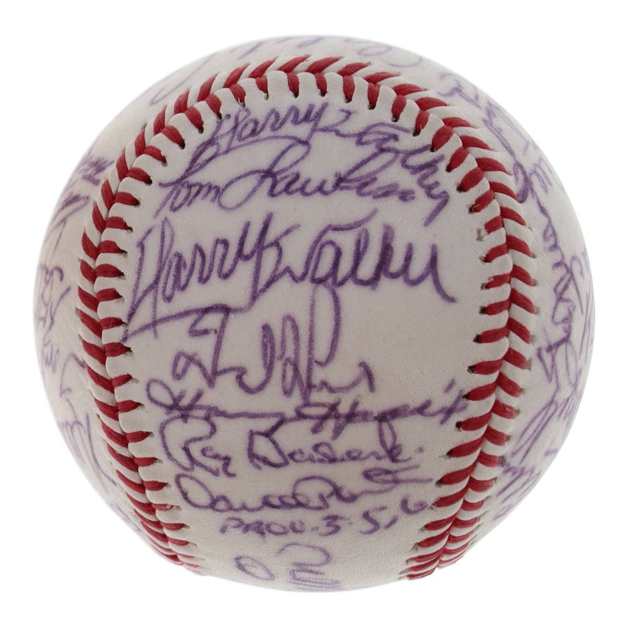 Cardinals All-Time Greats Baseball Signed by (32) with Stan Musial, Lou ...