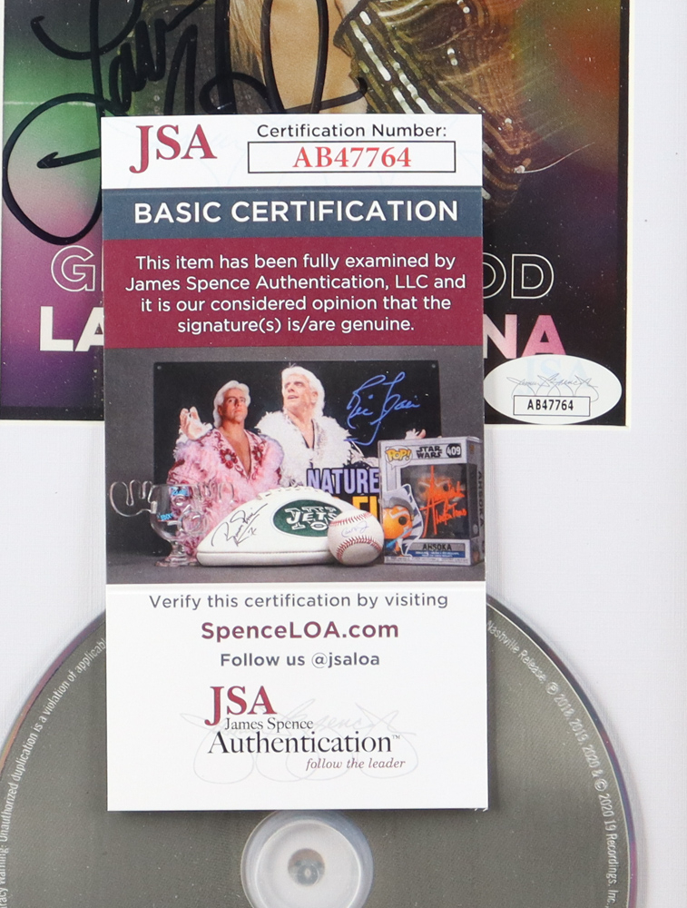 Lauren Alaina Signed Custom Framed "Getting Good" Album Booklet Display ...