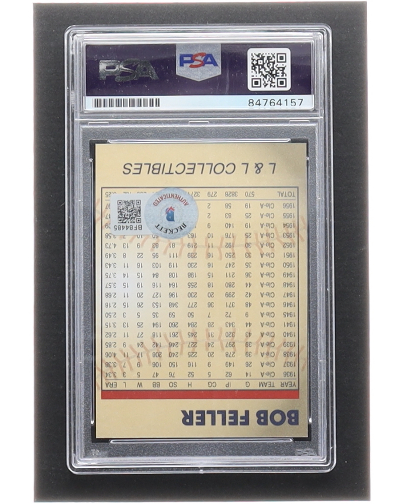 Bob Feller Signed Trading Card (PSA & Beckett) | Pristine Auction