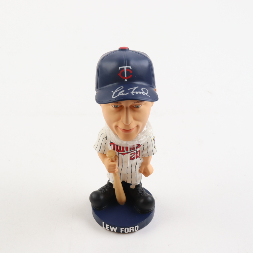Lew Ford Signed LE Twins Bobble Head Doll (Beckett) | Pristine Auction