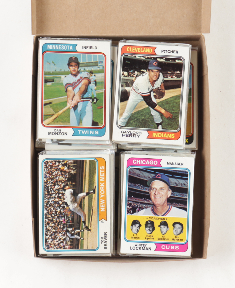 1976 Topps Baseball Cello Fun Pack Vending Box With (20) Packs