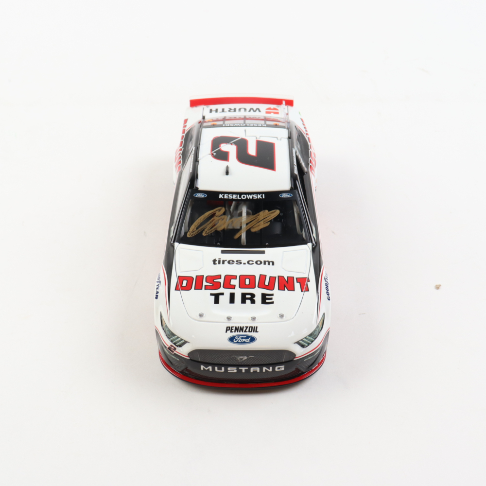 Brad Keselowski Signed NASCAR #43 Discount Tire / 2021 Mustang - 1:24 ...