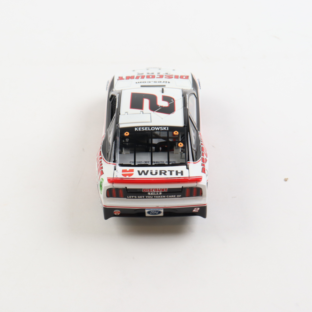 Brad Keselowski Signed NASCAR #43 Discount Tire / 2021 Mustang - 1:24 ...