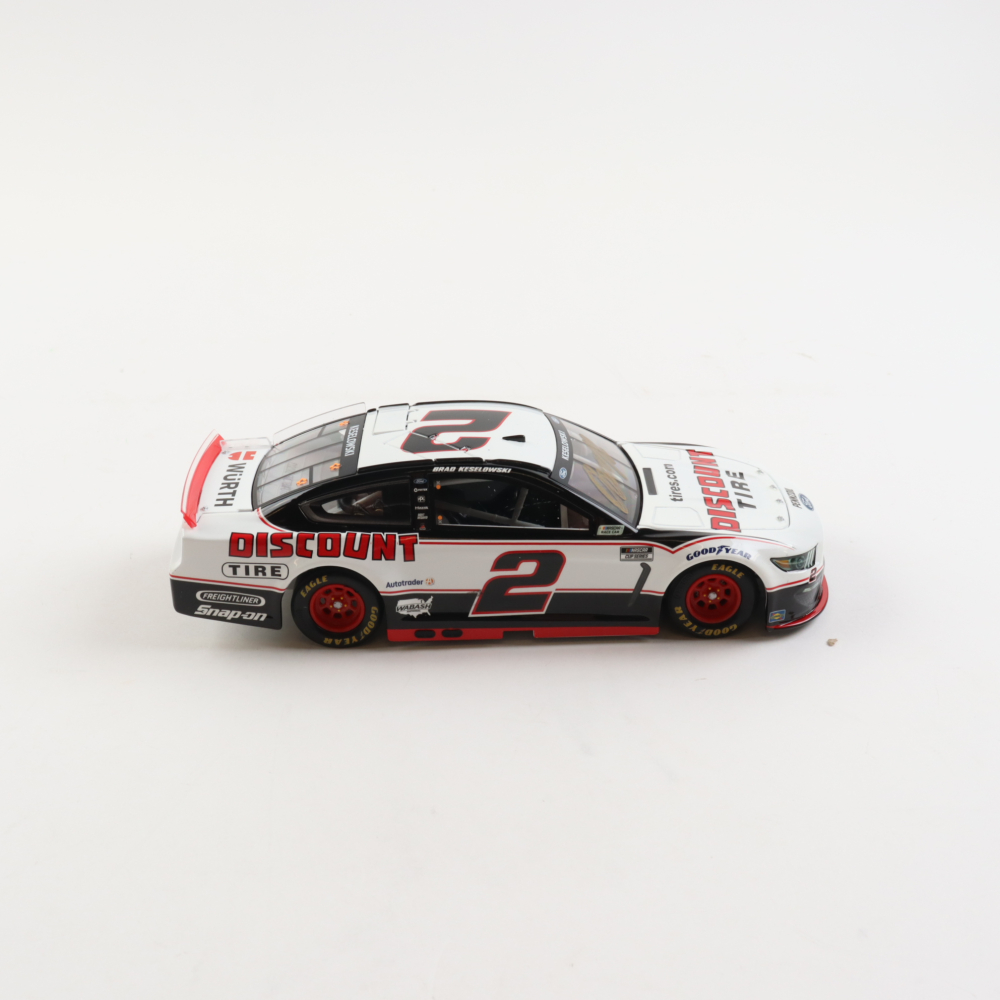 Brad Keselowski Signed NASCAR #43 Discount Tire / 2021 Mustang - 1:24 ...