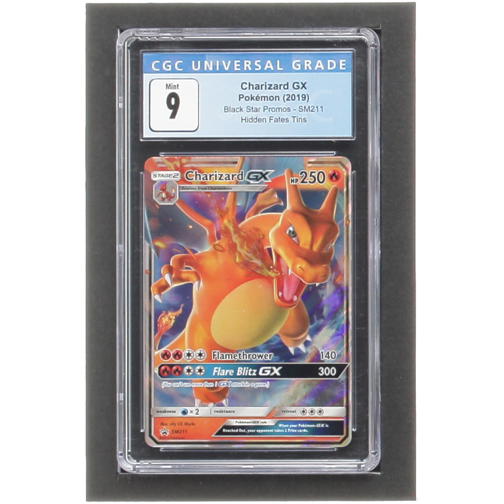 Charizard GX 2016-21 Pokemon Sun and Moon Black Star Promos #SM211 ...