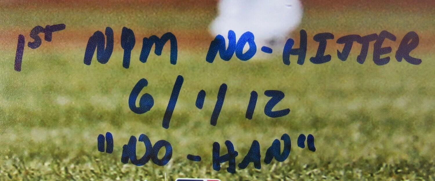 Johan Santana & Josh Thole Signed Mets 16x20 Photo With Multiple ...