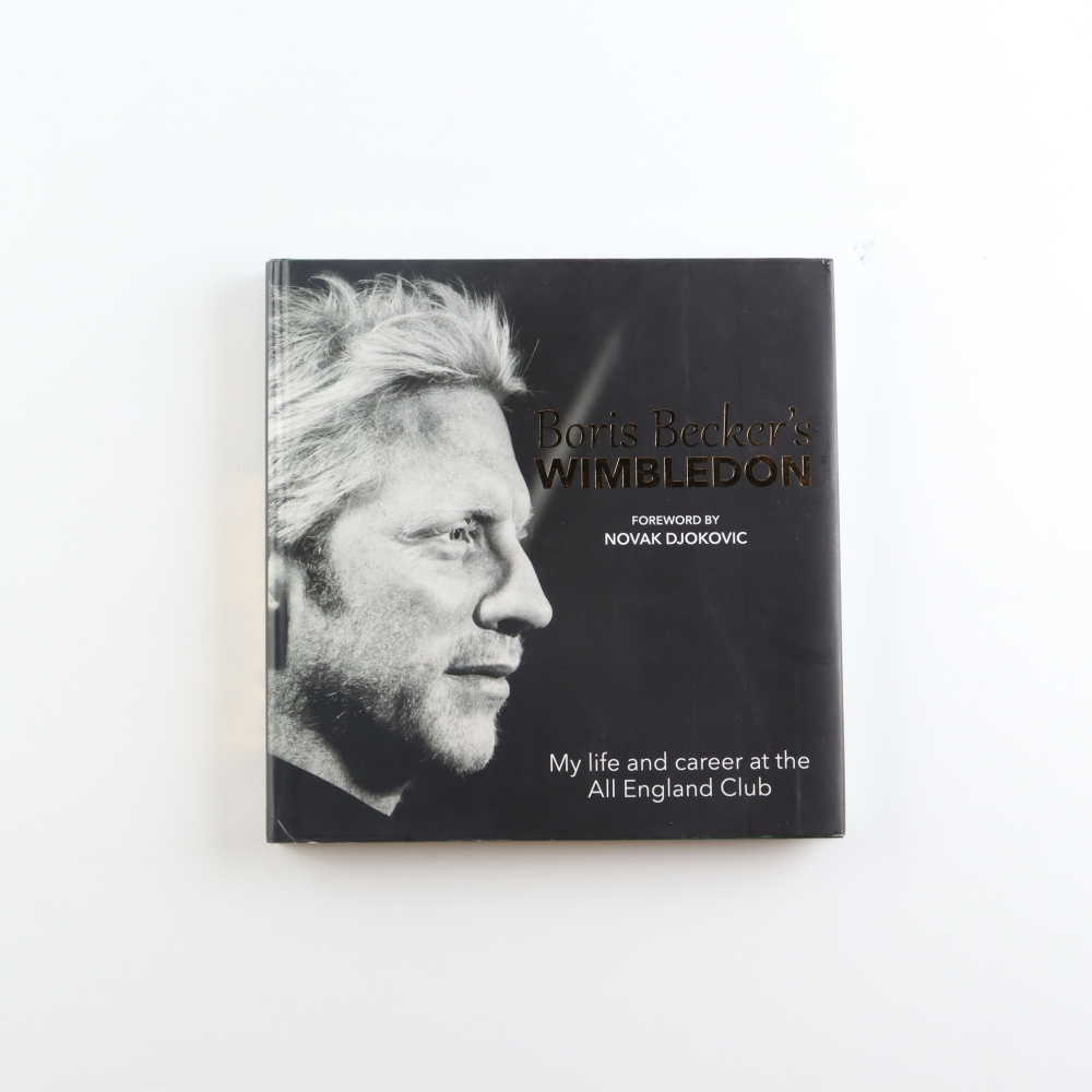 Boris Becker Signed "Wimbledon" Hardcover Book (PSA) | Pristine Auction
