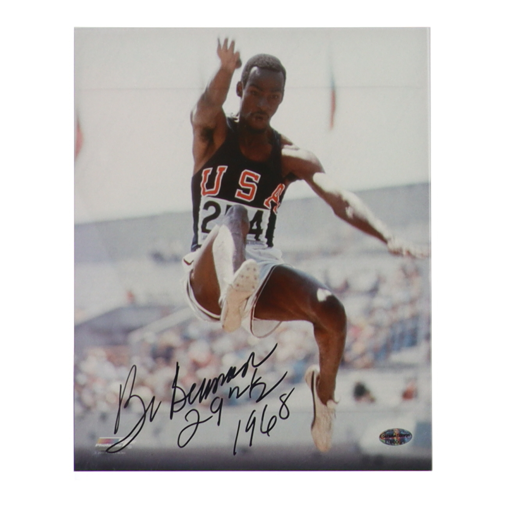 Bob Beamon Signed 8x10 Photo Inscribed "29 2 1/2" & "1968" (Schulte ...