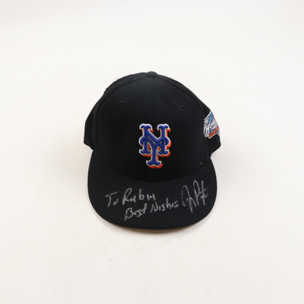 Jay Payton Signed Mets Hat Inscribed "Best Wishes" (PSA) | Pristine Auction