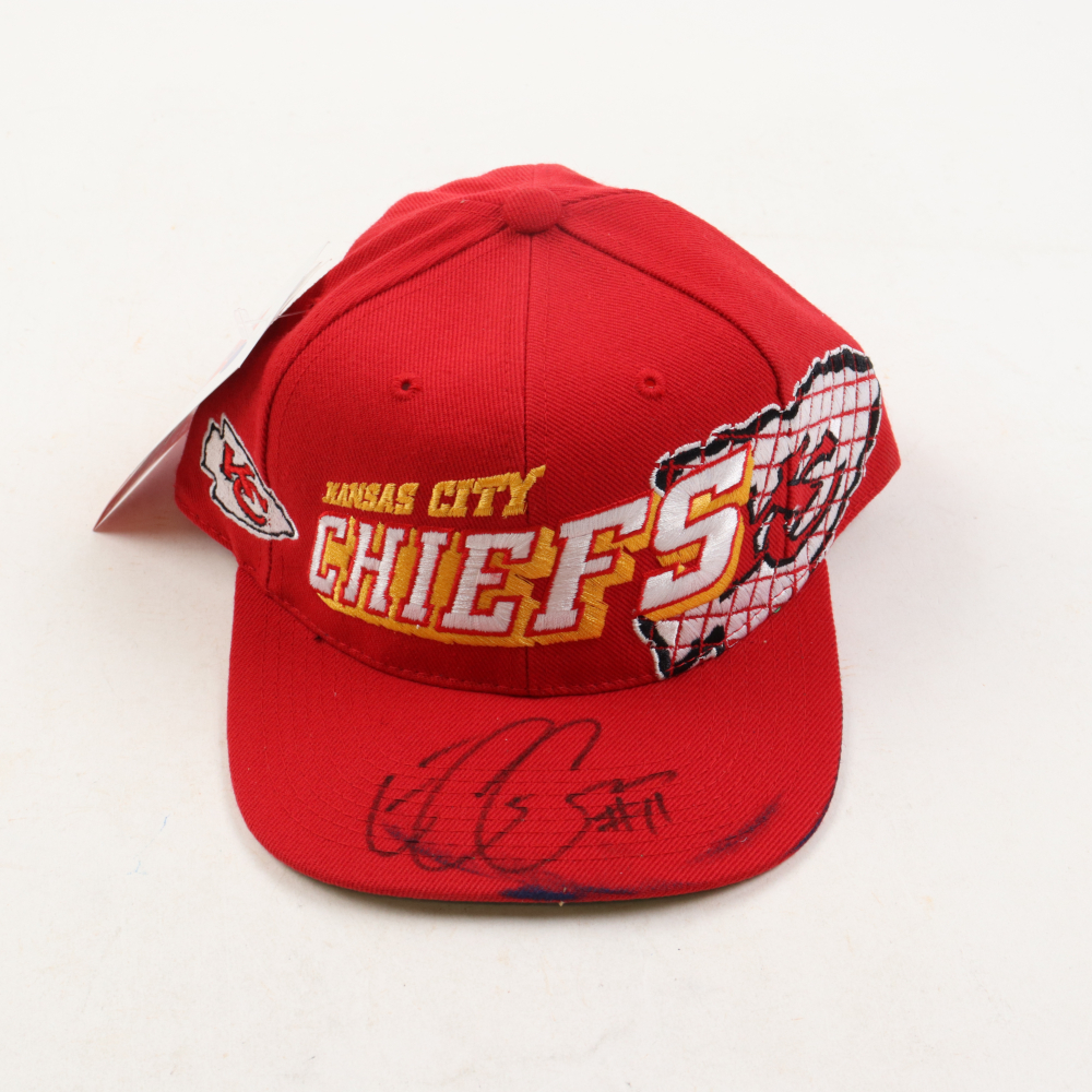 Elvis Grbac Signed Chiefs Hat (PSA) | Pristine Auction