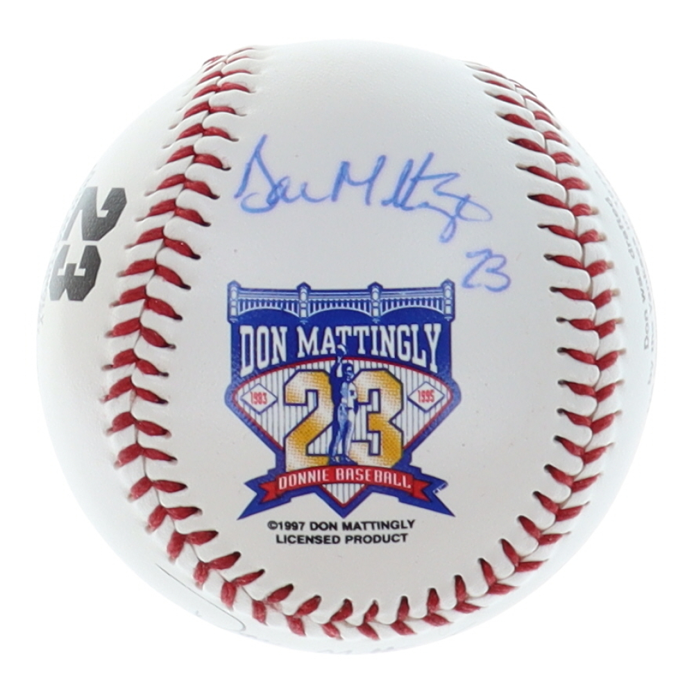 Don Mattingly Signed Don Mattingly Day Baseball (MLB) | Pristine Auction
