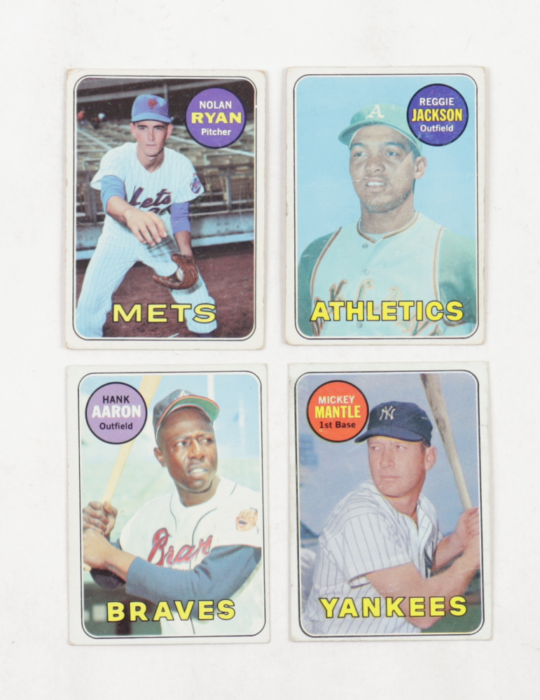 1969 Topps Baseball Complete Set of (664) Cards with Reggie Jackson ...