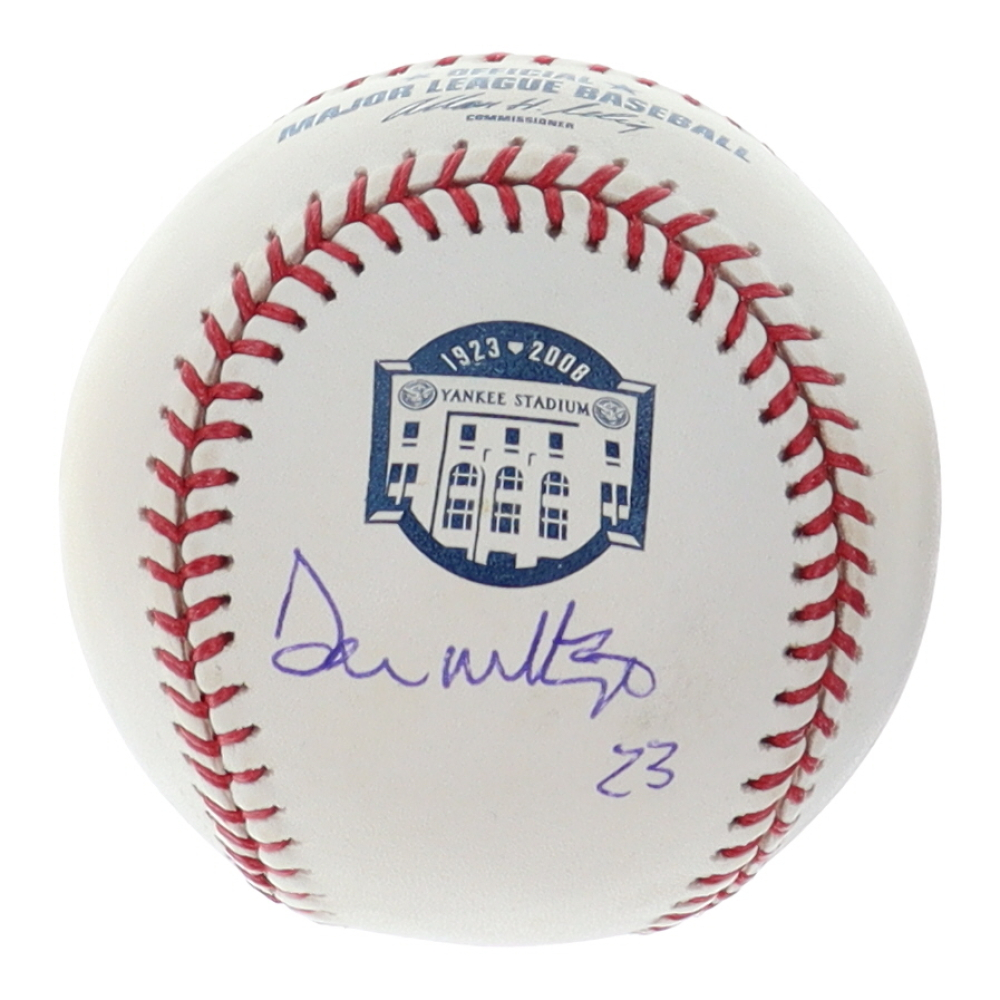 Don Mattingly Signed OML Baseball (Beckett) | Pristine Auction