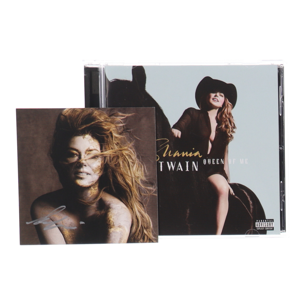 Shania Twain Signed "Queen Of Me" CD Insert With Disc (Beckett ...