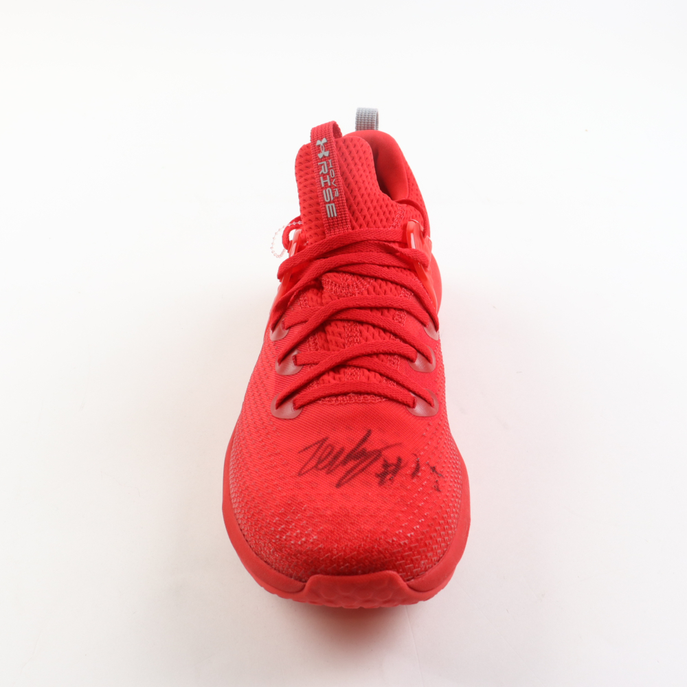 Zach Edey Signed Under Armor Basketball Shoe (PSA) | Pristine Auction