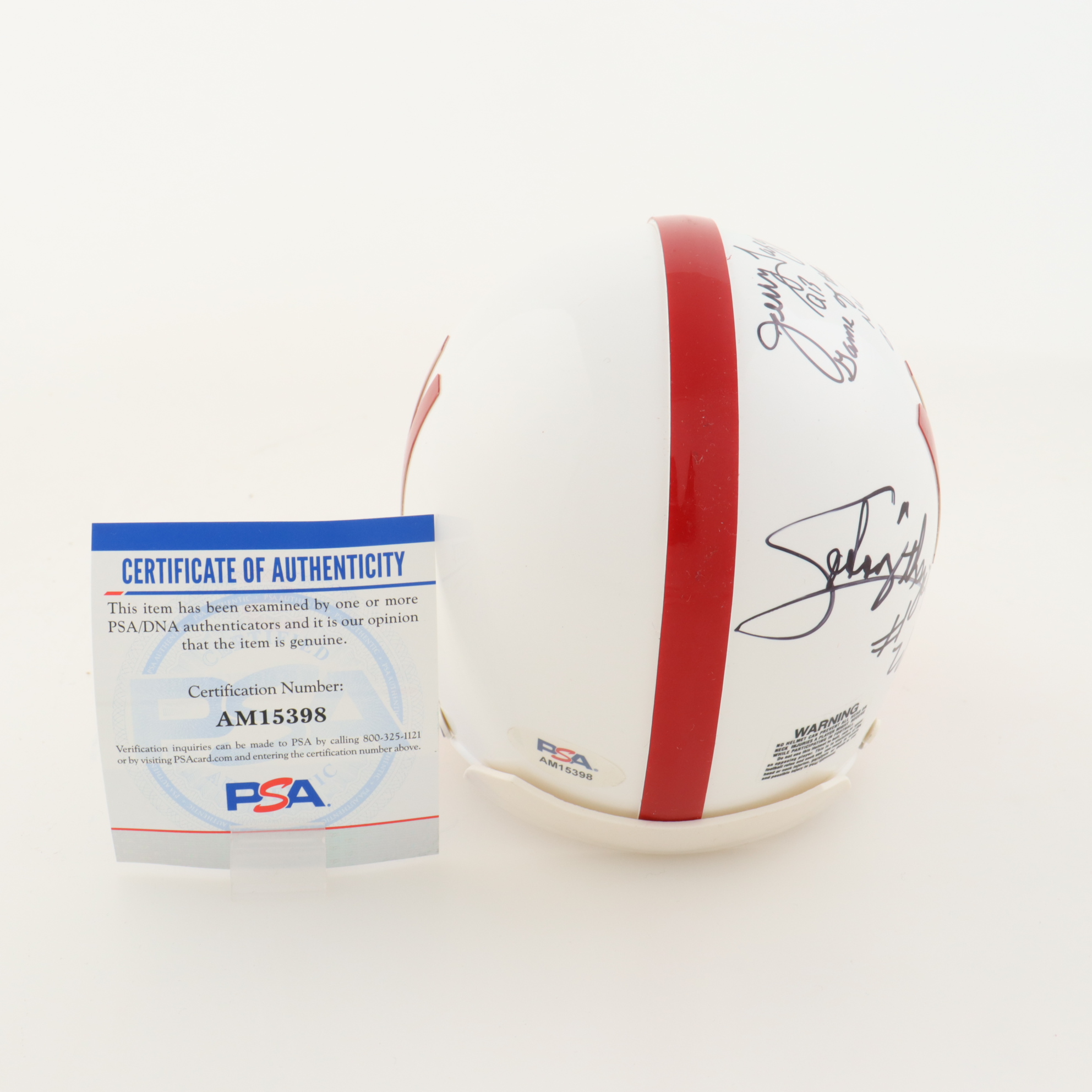 Jeff Kinney, Johnny Rodgers & Jerry Tagge Signed Nebraska Cornhuskers ...