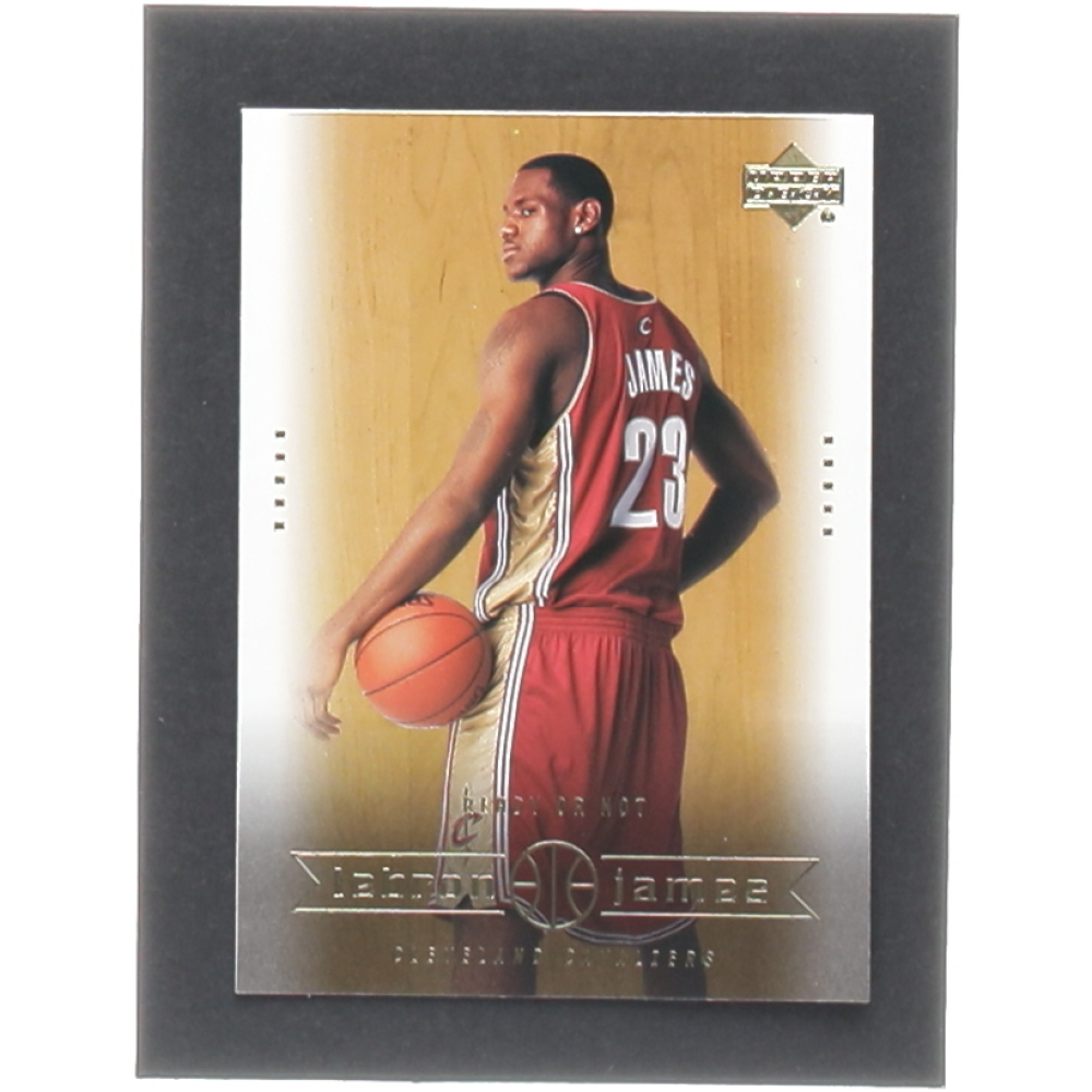 LeBron James 2003 Upper Deck LeBron James Box Set #30 Ready or Not RC ...