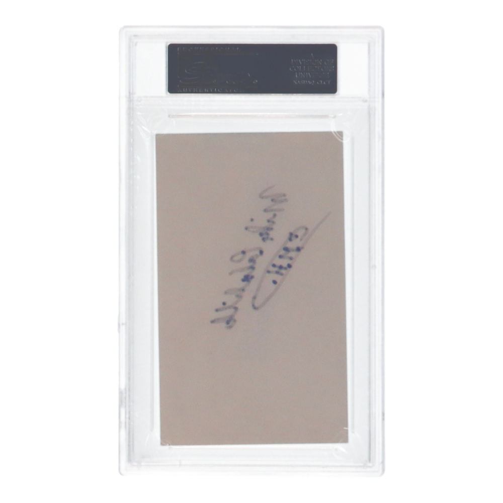 Mike Colalillo Signed Cut (PSA) | Pristine Auction