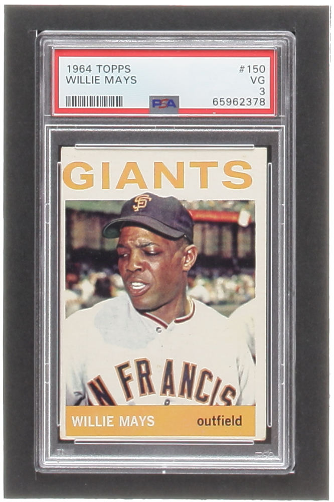 Willie Mays 1964 Topps #150 (PSA 3) | Pristine Auction
