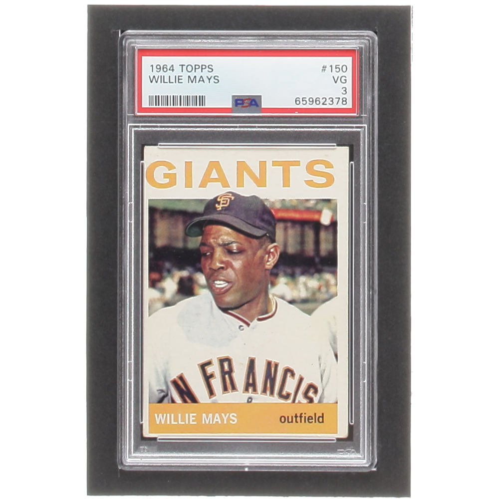 Willie Mays 1964 Topps #150 (PSA 3) | Pristine Auction
