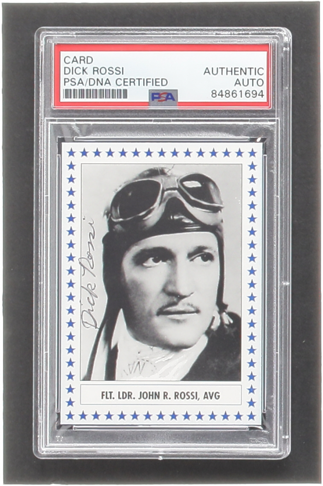 Dick Rossi Signed Trading Card (PSA) | Pristine Auction