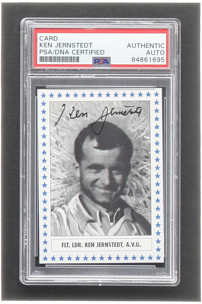 Kenneth Jernstedt Signed Trading Card (PSA) | Pristine Auction