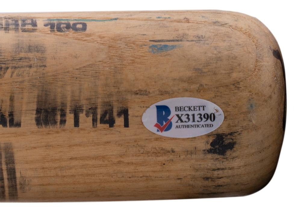 Devon White Signed Cooper Pro Player Model Baseball Bat (Beckett ...