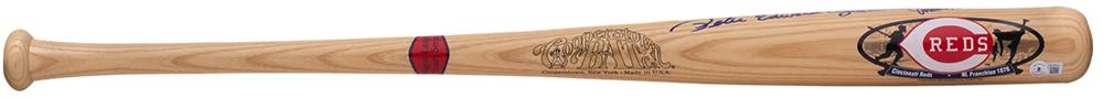 Pete Edward Rose & Johnny Bench Signed Reds Baseball Bat (Beckett ...