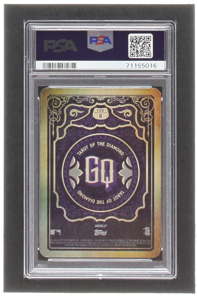 Mike Trout 2020 Topps Gypsy Queen Tarot of the Diamond Indigo #TOD8 ...