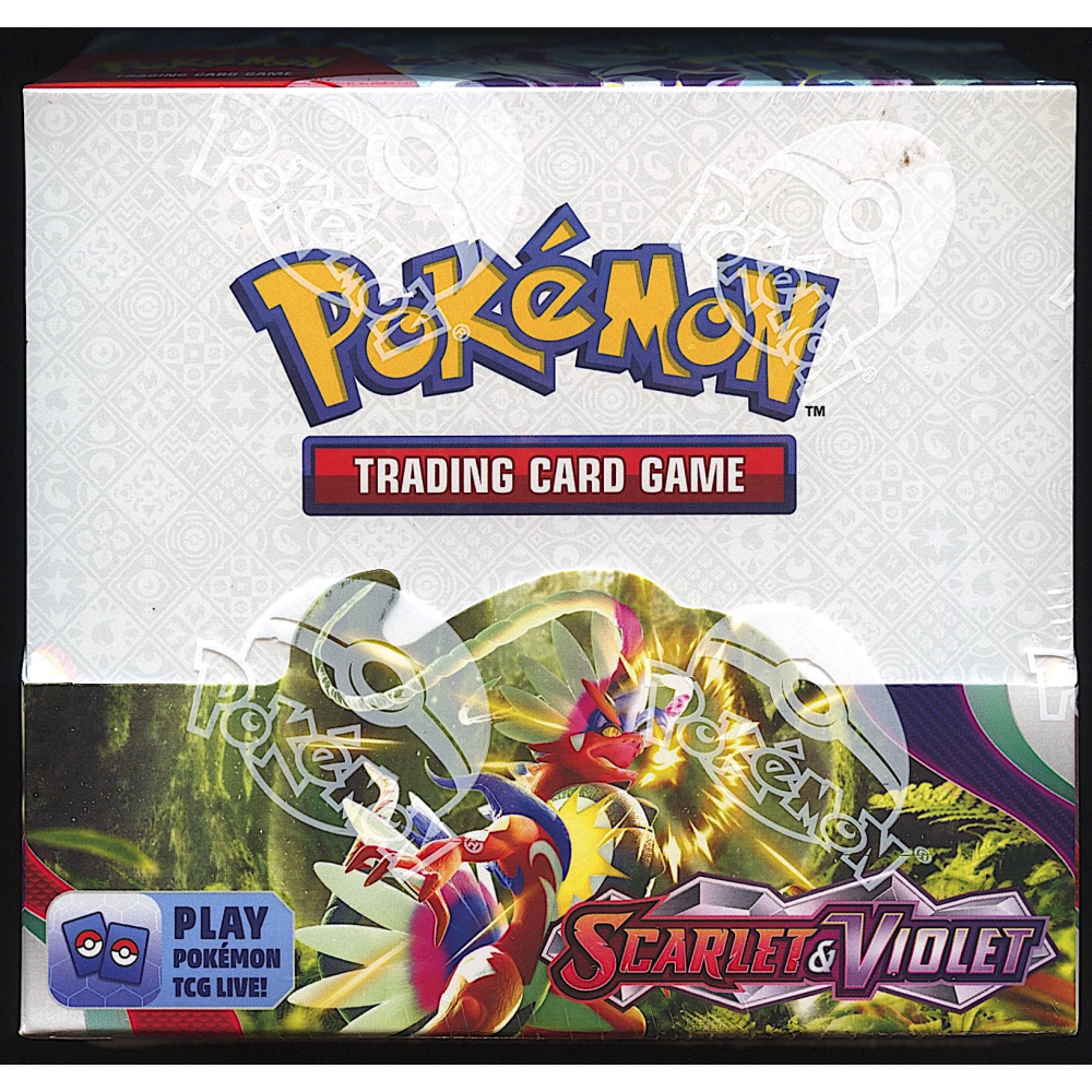 Pokemon Scarlet & Violet Booster Box with (36) Packs | Pristine Auction