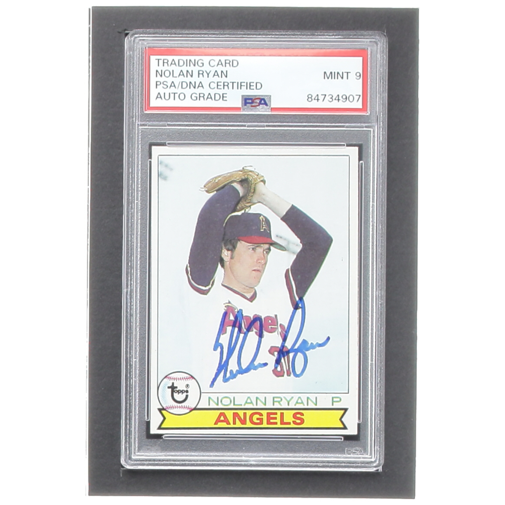 Nolan Ryan Signed 1979 Topps #115 (PSA | Autograph Graded 9) | Pristine ...