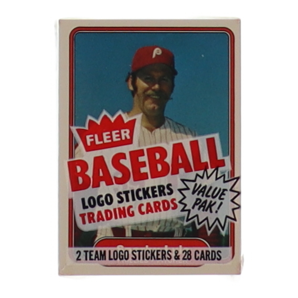 1982 Fleer Baseball Cello Pack with (28) Cards | Pristine Auction