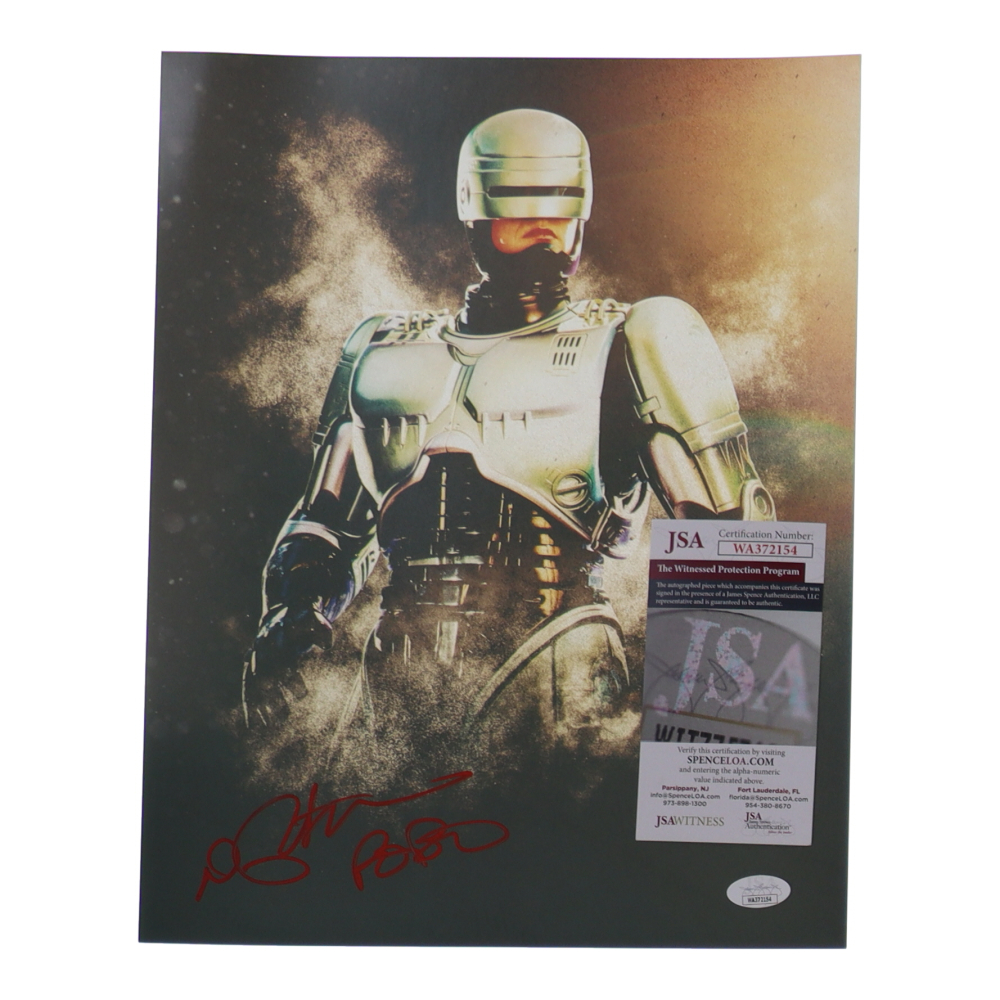 Peter Weller Signed "RoboCop" 11x14 Photo Inscribed "Robo" (JSA ...