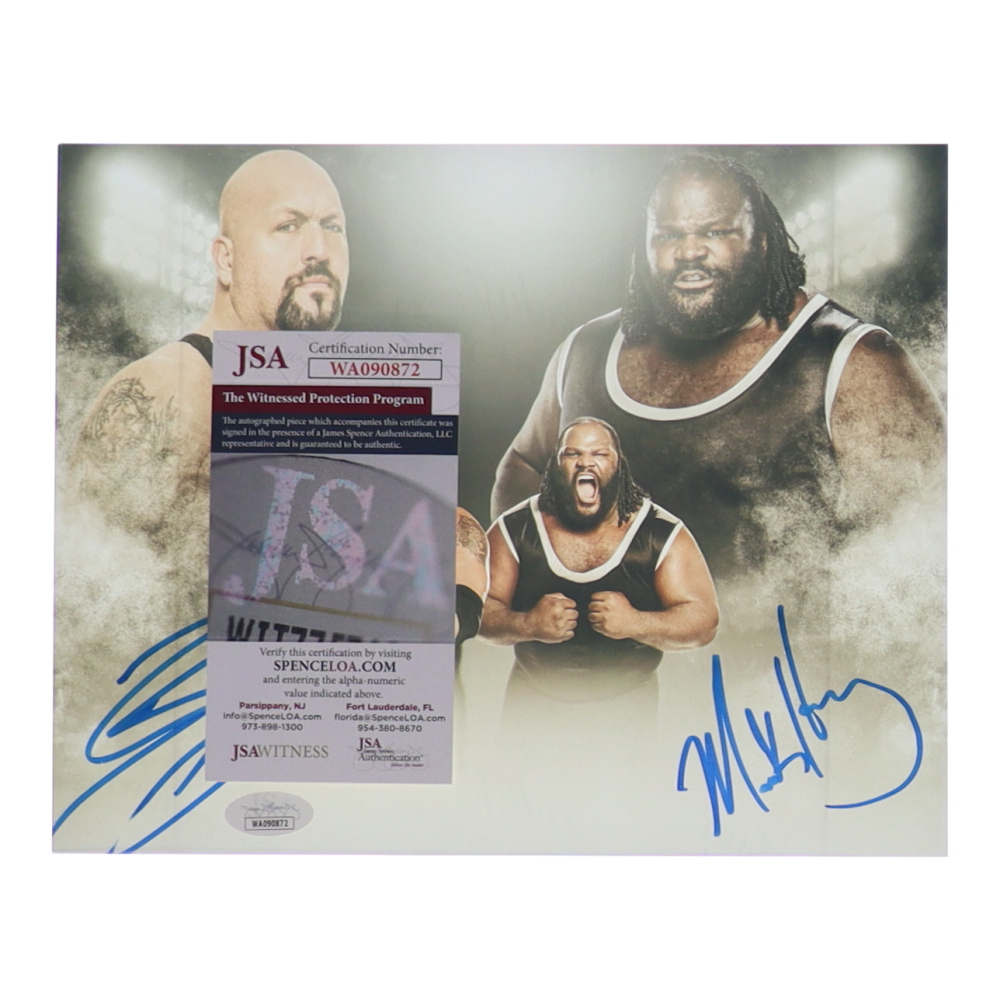 Paul "Big Show" Wight & Mark Henry Signed WWE 8x10 Photo (JSA ...
