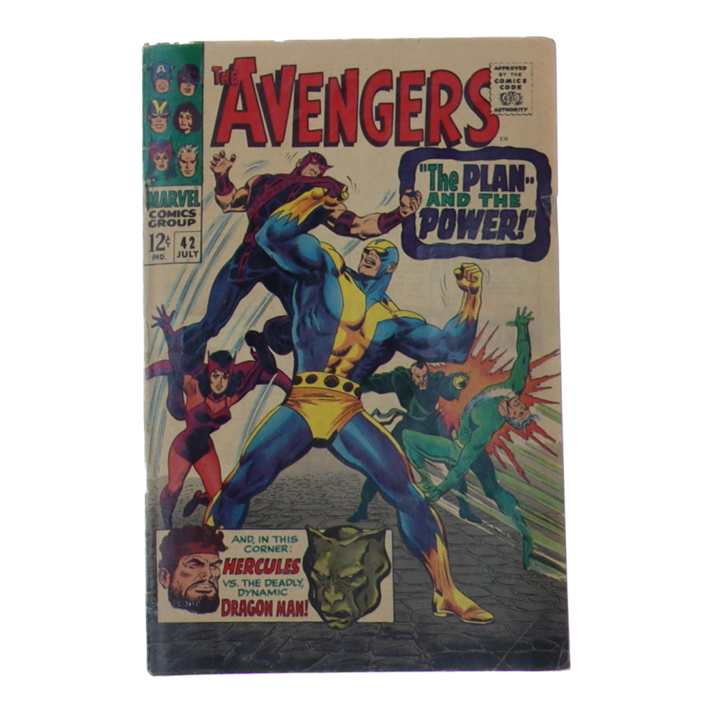 1967 "The Avengers" Issue #42 Marvel Comic Book | Pristine Auction