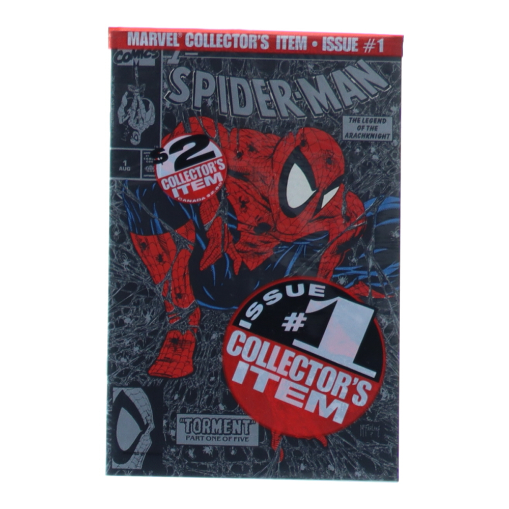 1990 "Spider-Man: Torment" Issue #1 Silver Edition Marvel Comic Book ...