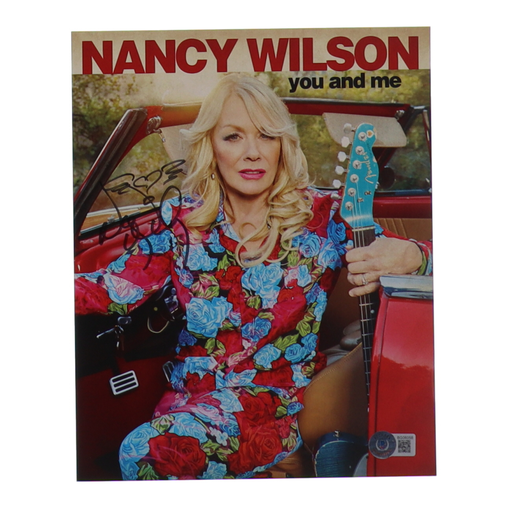 Nancy Wilson Signed 8x10 Photo (Beckett) | Pristine Auction