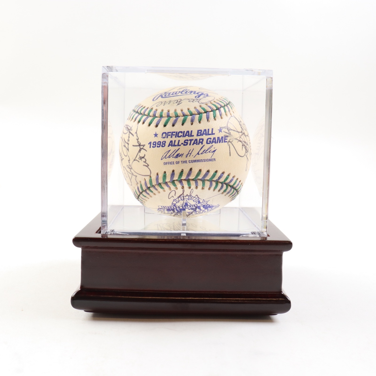 AL All-Stars 1998 All-Star Game Baseball Signed by (31) with Alex ...