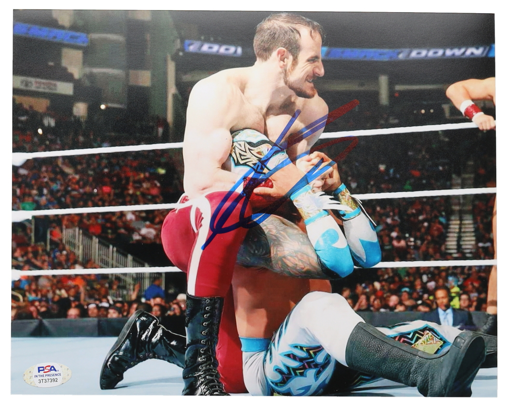 Aiden English Signed WWE 8x10 Photo (PSA) | Pristine Auction