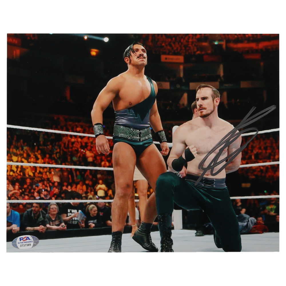 Aiden English Signed WWE 8x10 Photo (PSA) | Pristine Auction