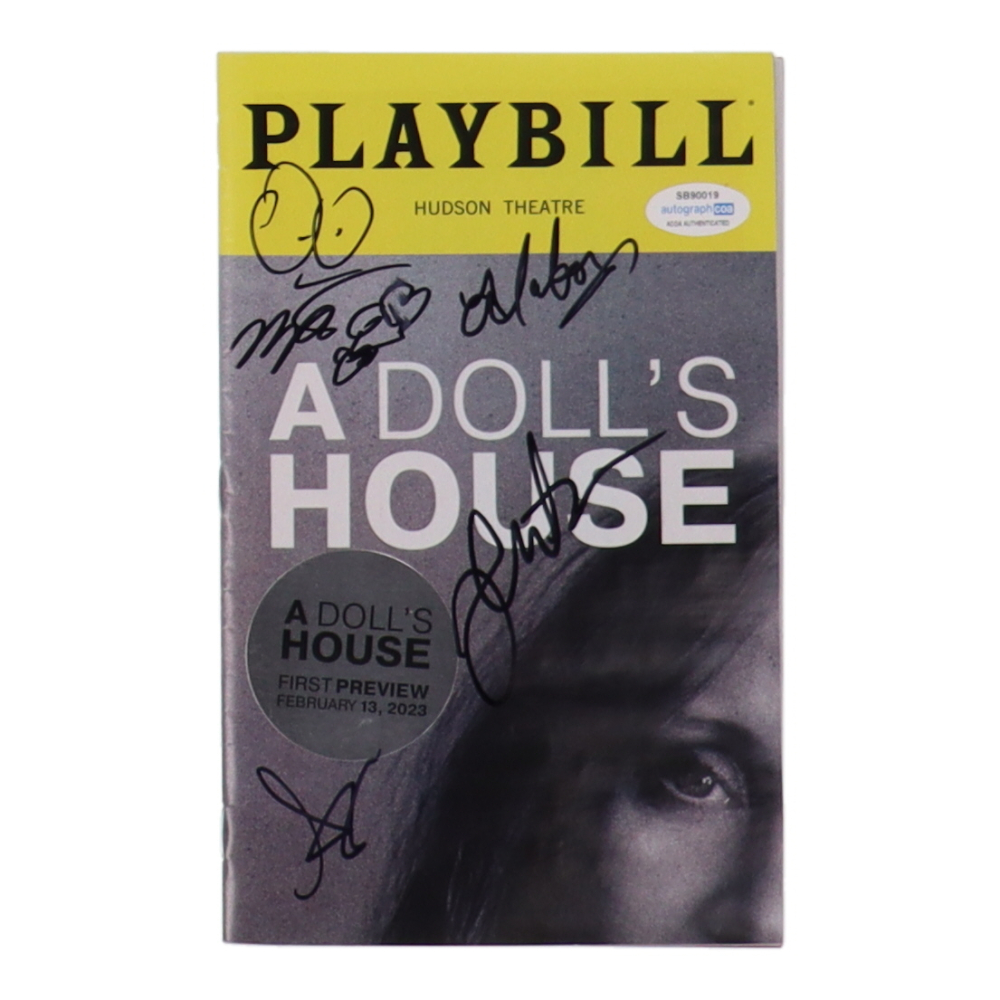 A Doll's House Playbill Booklet Signed by (5) with Jessica Chastain ...