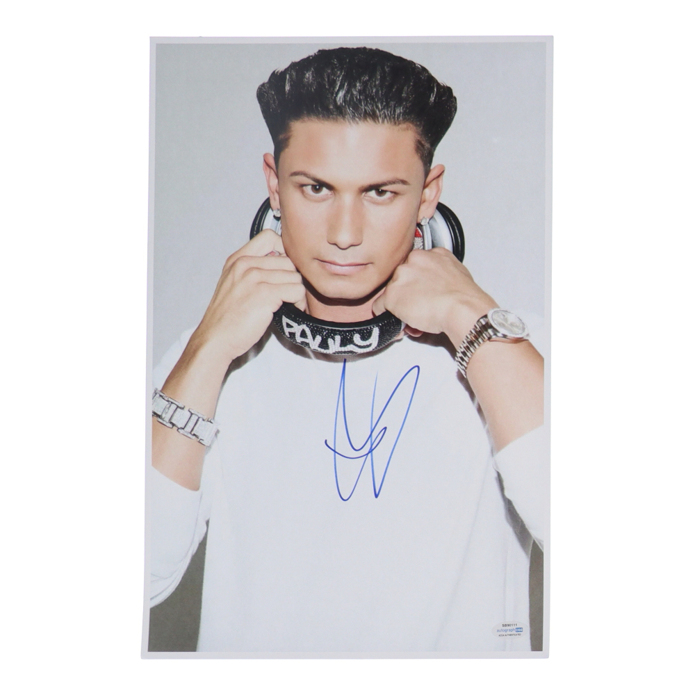 DJ Pauly D Signed 11x17 Photo (ACOA) | Pristine Auction