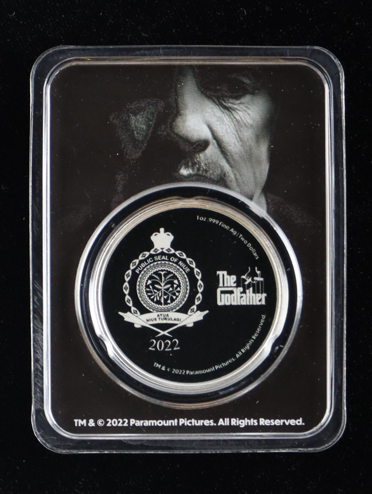 2022 "The Godfather" 50th Anniversary Niue Island 1 Oz. $2 Two Dollar ...