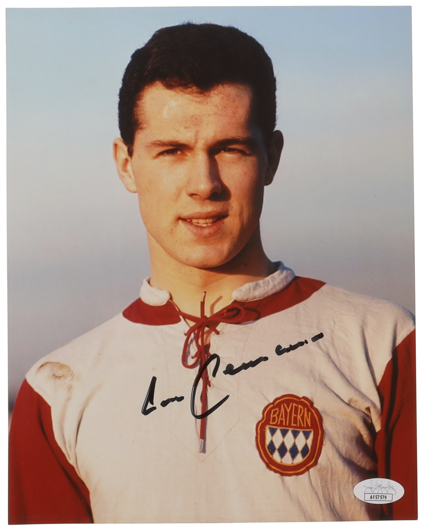 Franz Beckenbauer Signed Team Germany 8x10 Photo (JSA) | Pristine Auction