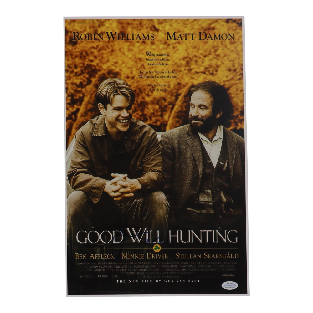 Matt Damon Signed "Good Will Hunting" 11x17 Photo (ACOA) | Pristine Auction