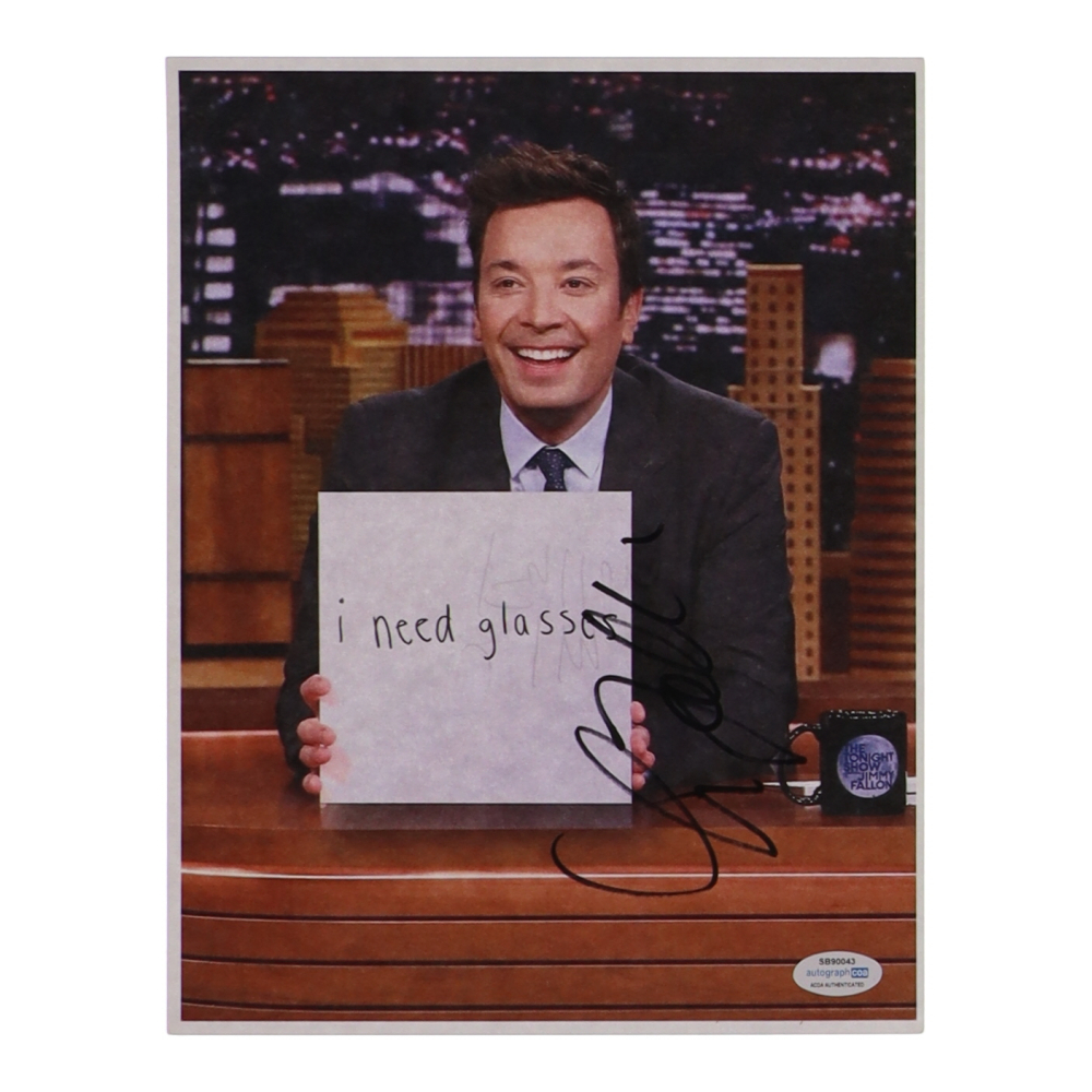 Jimmy Fallon Signed 8x10 Photo (ACOA) | Pristine Auction