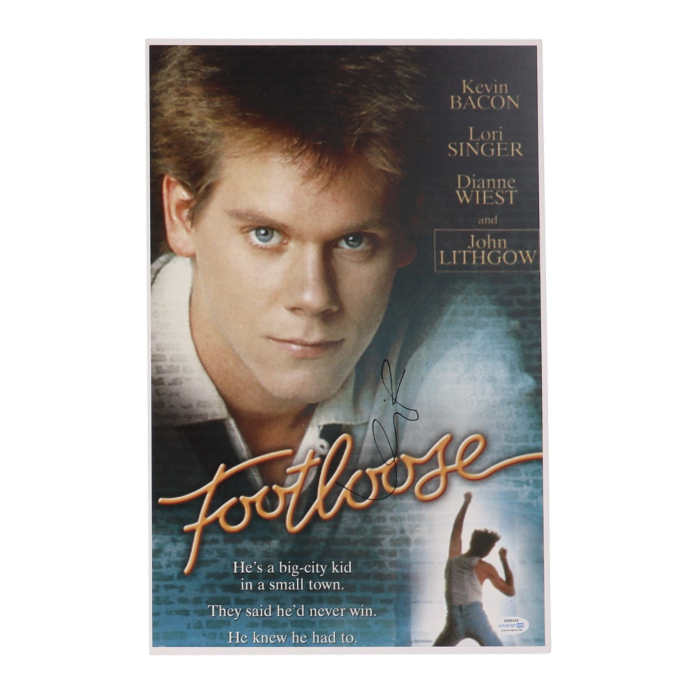 Kevin Bacon Signed "Footloose" 11x17 Photo (AutographCOA) | Pristine ...
